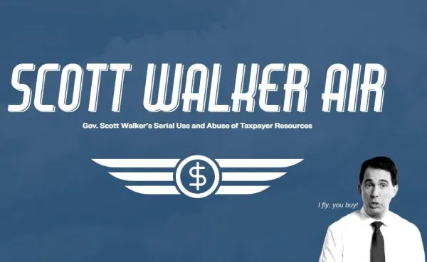 Walker Takes 301 Flights Near WI Prisons, But Makes Zero Visits ...